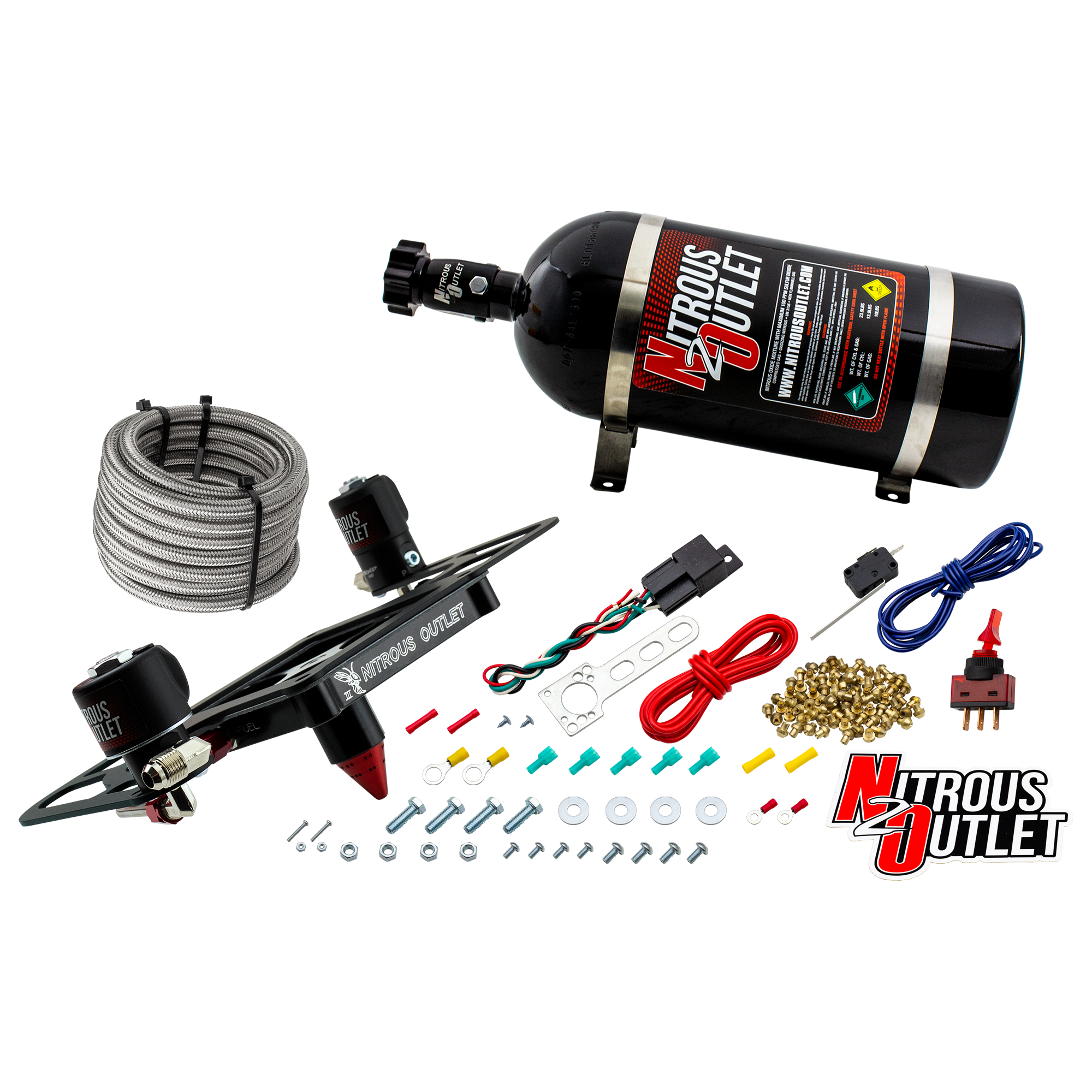 Stinger 3 Standard Wet 4500 Boomerang Nitrous Plate System – Speedzone Performance LLC