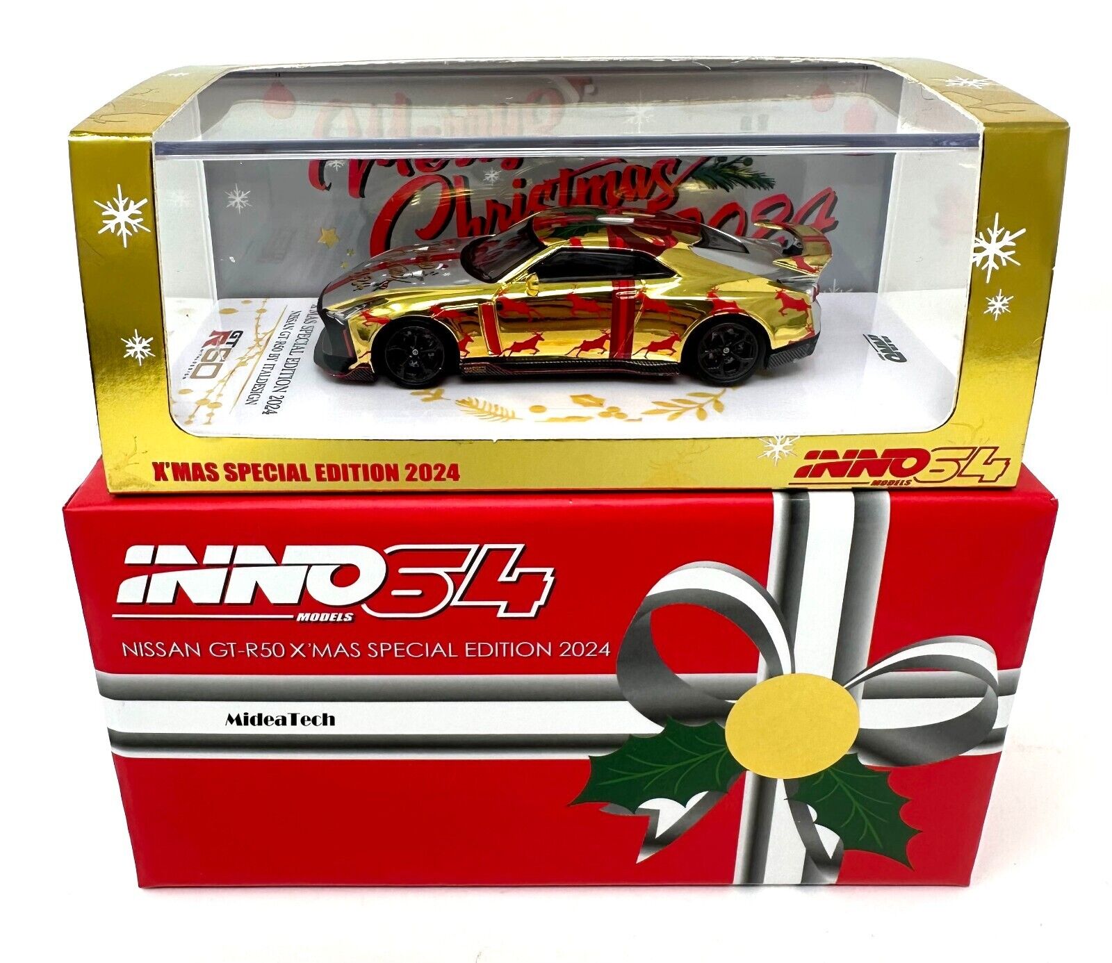 Inno64 Nissan GT-R50 X'mas Special Edition 2024 Chase Gold – Speedzone ...