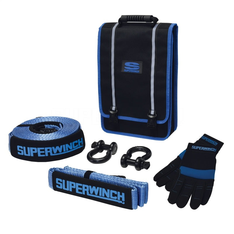 Superwinch Getaway Recovery Kit (Incl. Bow Shackles/Tree Trunk Protec ...