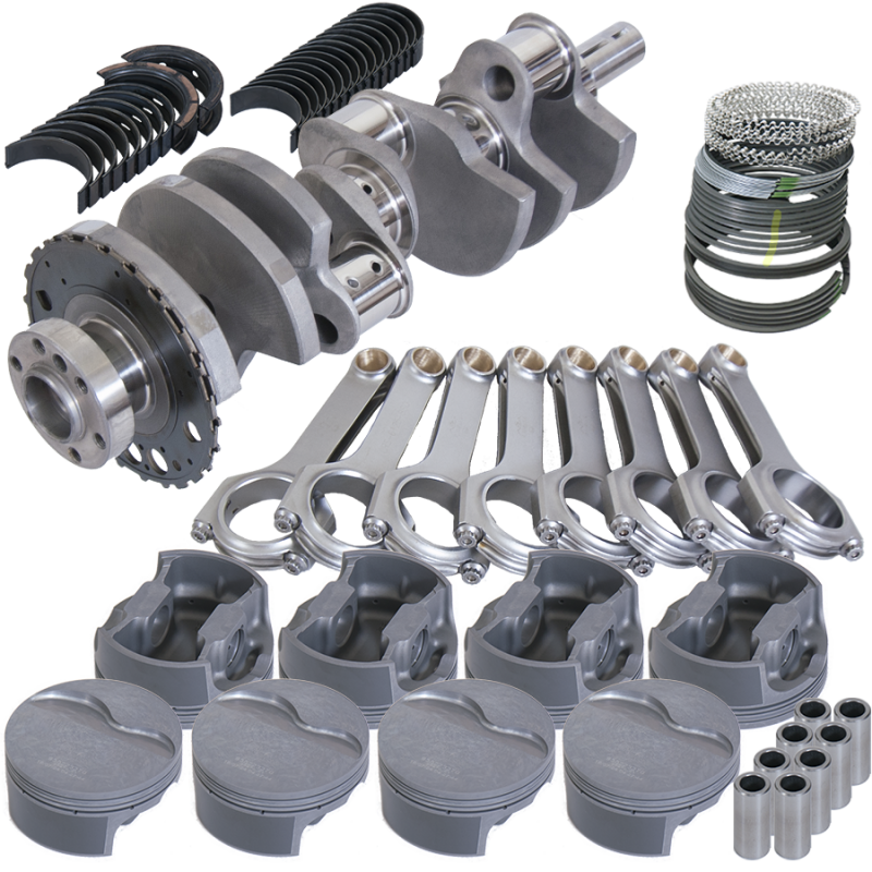 Eagle Chevy LS3 4.000in Crank 24 Tth Reluctor 6.125in H-Beam -4cc 4 ...