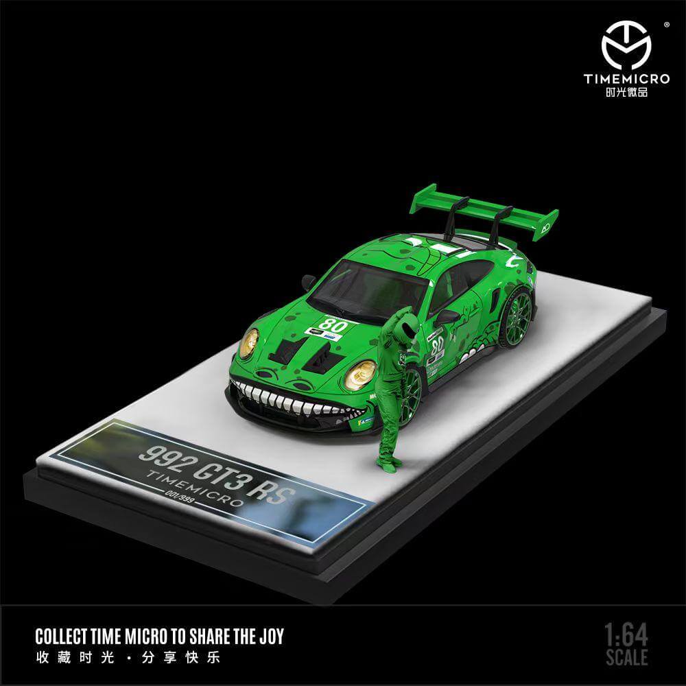 TimeMicro Porsche 992 GT3 RS Tyrannousaurus W/ Figurine – Speedzone ...