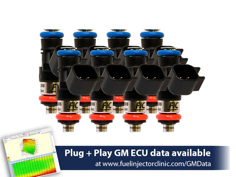 850cc (94 lbs/hr at OE 58 PSI fuel pressure) FIC Fuel Injector Clinic ...