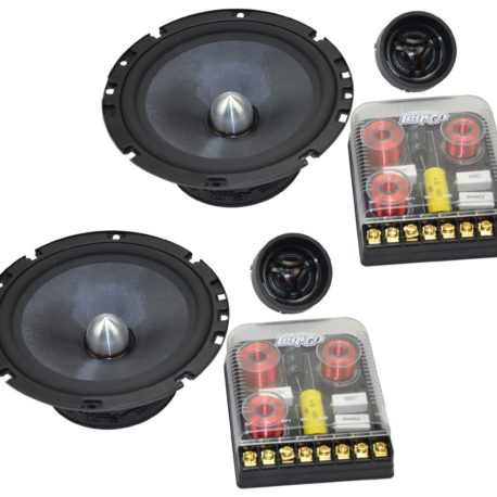 Audio Legion CMPG65 320 Watt 2-Way Golden Component Speakers Set ...