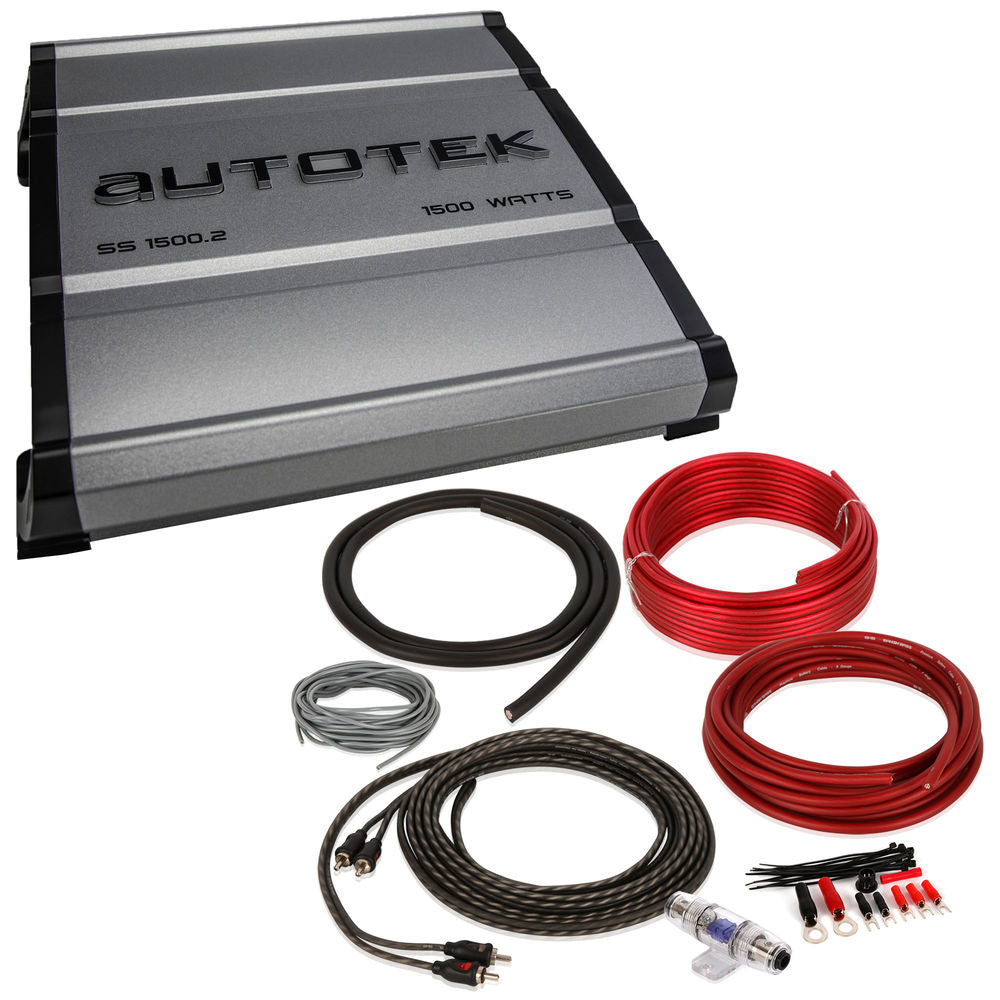 Autotek Ss15002 Super Sport 1500 Watt Amplifier 2channel APC BN1500M2